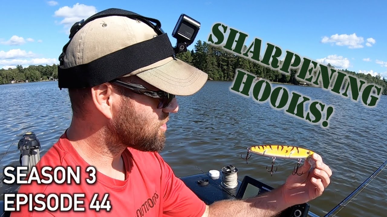Advice From a Guide: How to Sharpen Your Hooks on a Musky Lure + Tuning ...