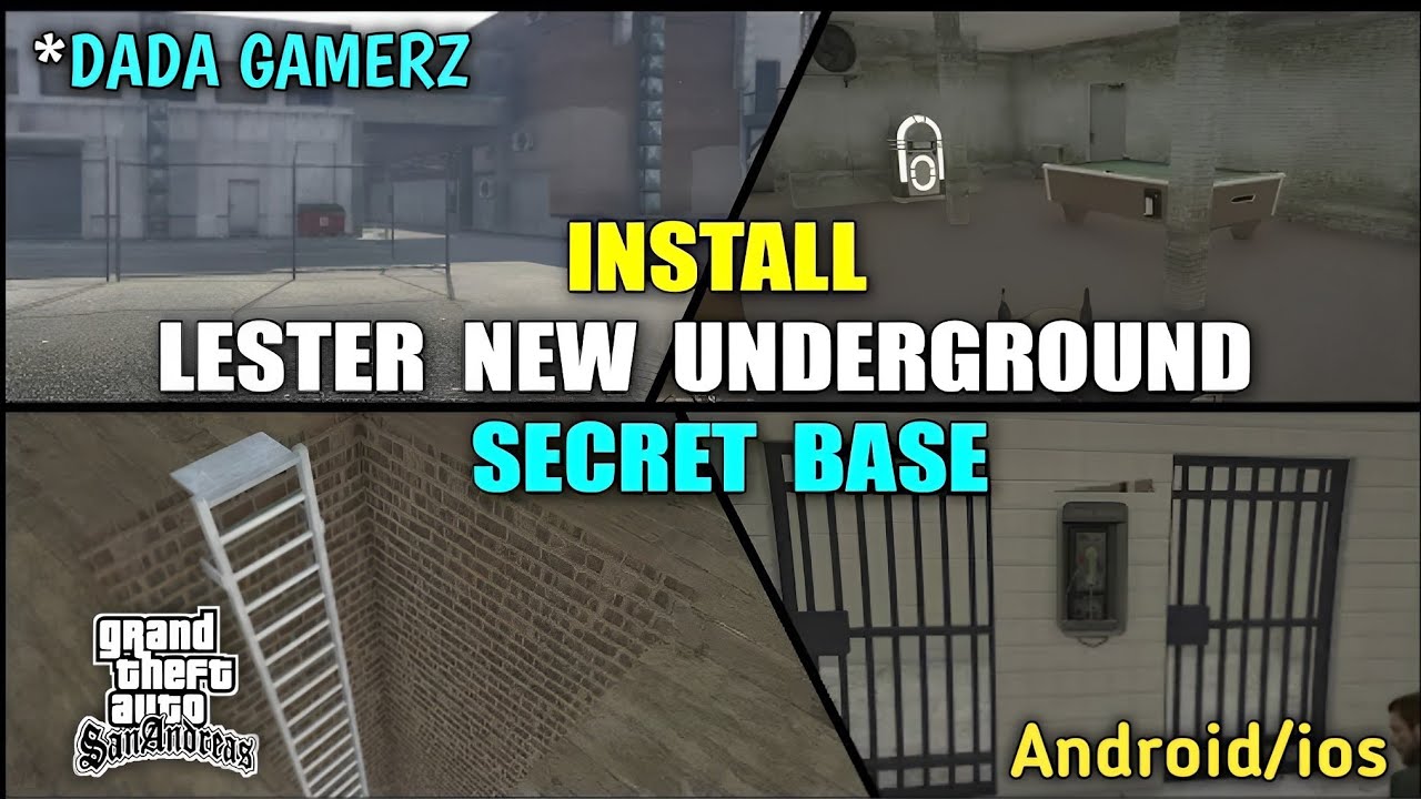 Secret Base In Gta San Andreas || gta san secret base - YouTube