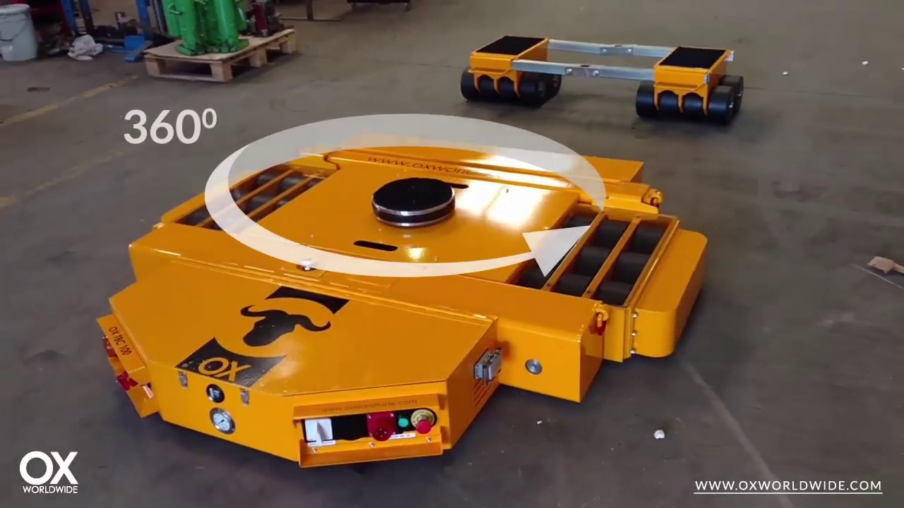 Self propelled Trolley OX-TBC-100 TONS - YouTube