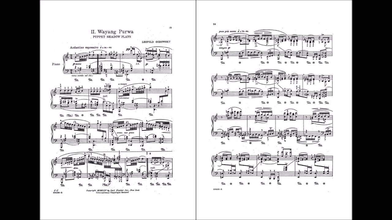 [Godowsky] Java Suite for Orcehstra part 1 - YouTube