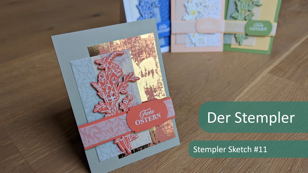Stempler Sketch #11 | Der Stempler ~ Stampin Up! - YouTube