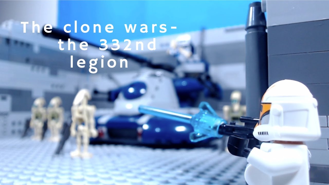 LEGO clone wars 332nd - The last stand - YouTube