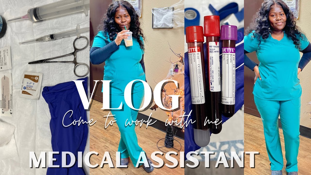 VLOG: A DAY IN THE LIFE OF A MEDICAL ASSISTANT - Come to work with me ...