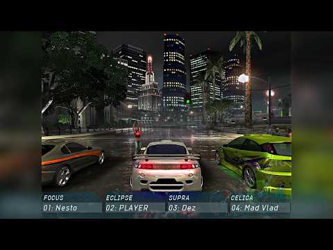 Need for Speed: Underground [Demo] PS2 Gameplay HD (PCSX2 v2.0)