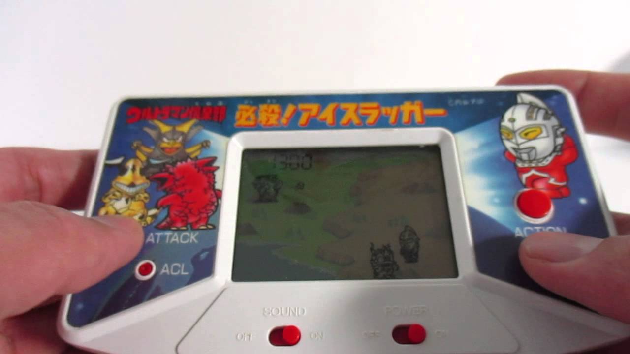 16428 Bandai LSI Game Pocket Club P-1 Ultraman Club Ultra Seven Eye ...