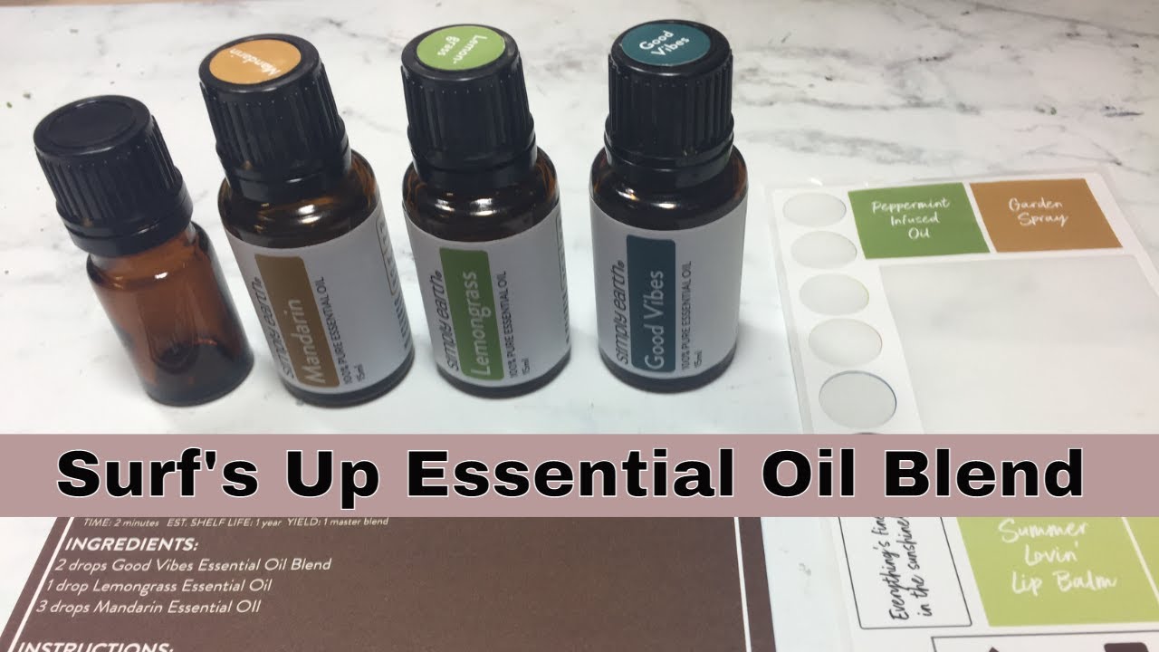 Surf's Up Essential Oil Mix - YouTube
