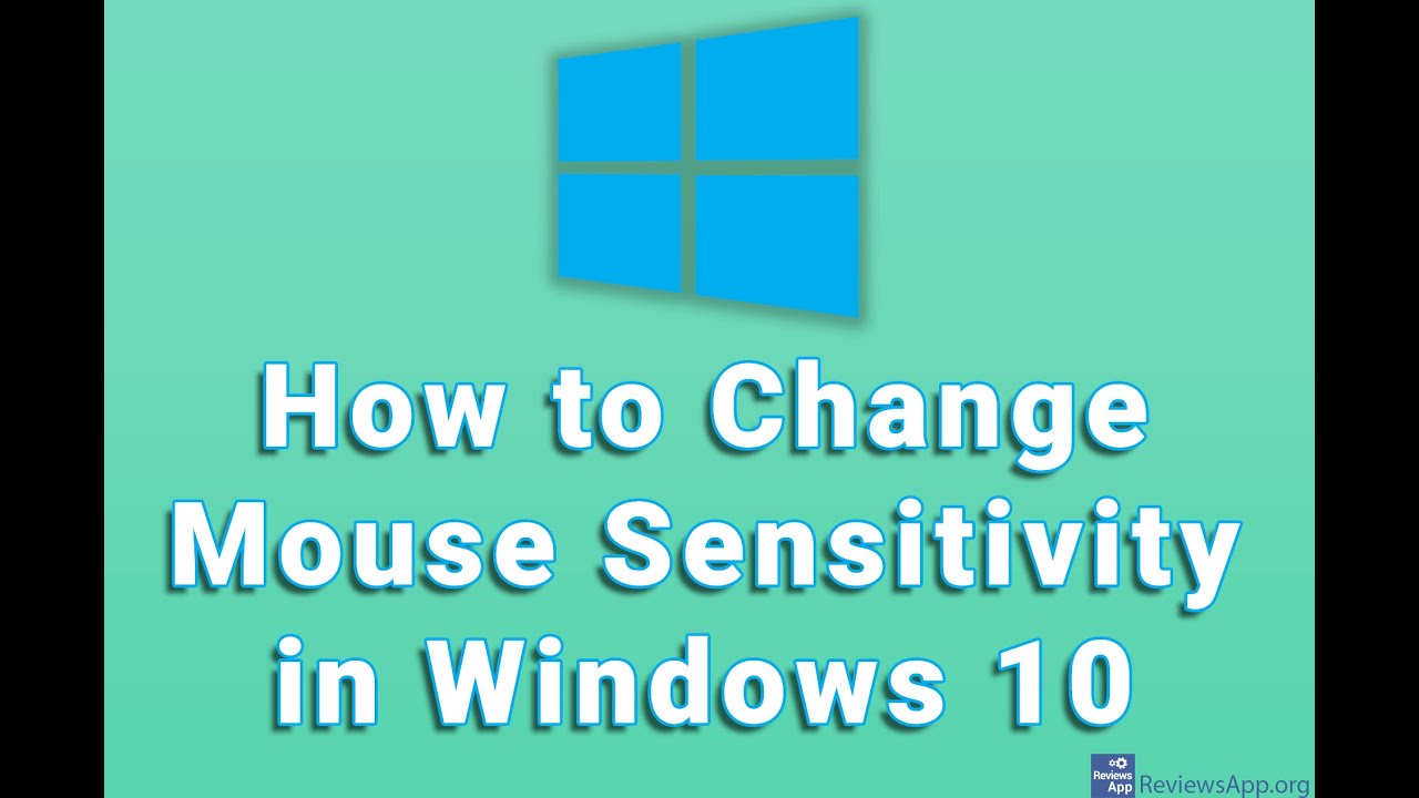 How To Change Mouse Sensitivity In Windows 10 YouTube how-to-change-mouse-sensitivity-in-windows-10-youtube