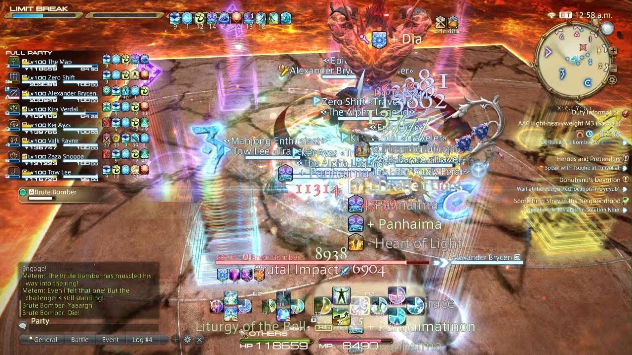 FFXIV Arcadian 3 Savage WHM POV - YouTube