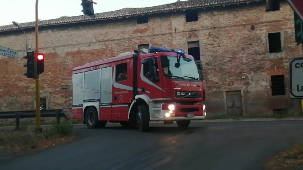 APS Volvo fl 280 vigili del fuoco Tortona in emergenza - YouTube