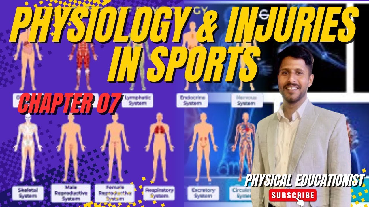 Physiology & Injuries |CHAPTER -07 | Physical Education by Harish Sir ...