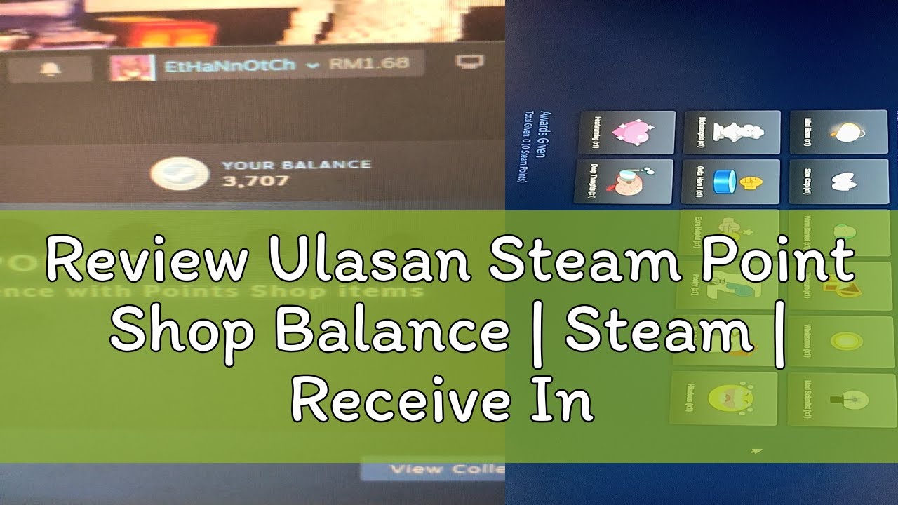 Review Ulasan Steam Point Shop Balance | Steam | Receive In 14 Days ...
