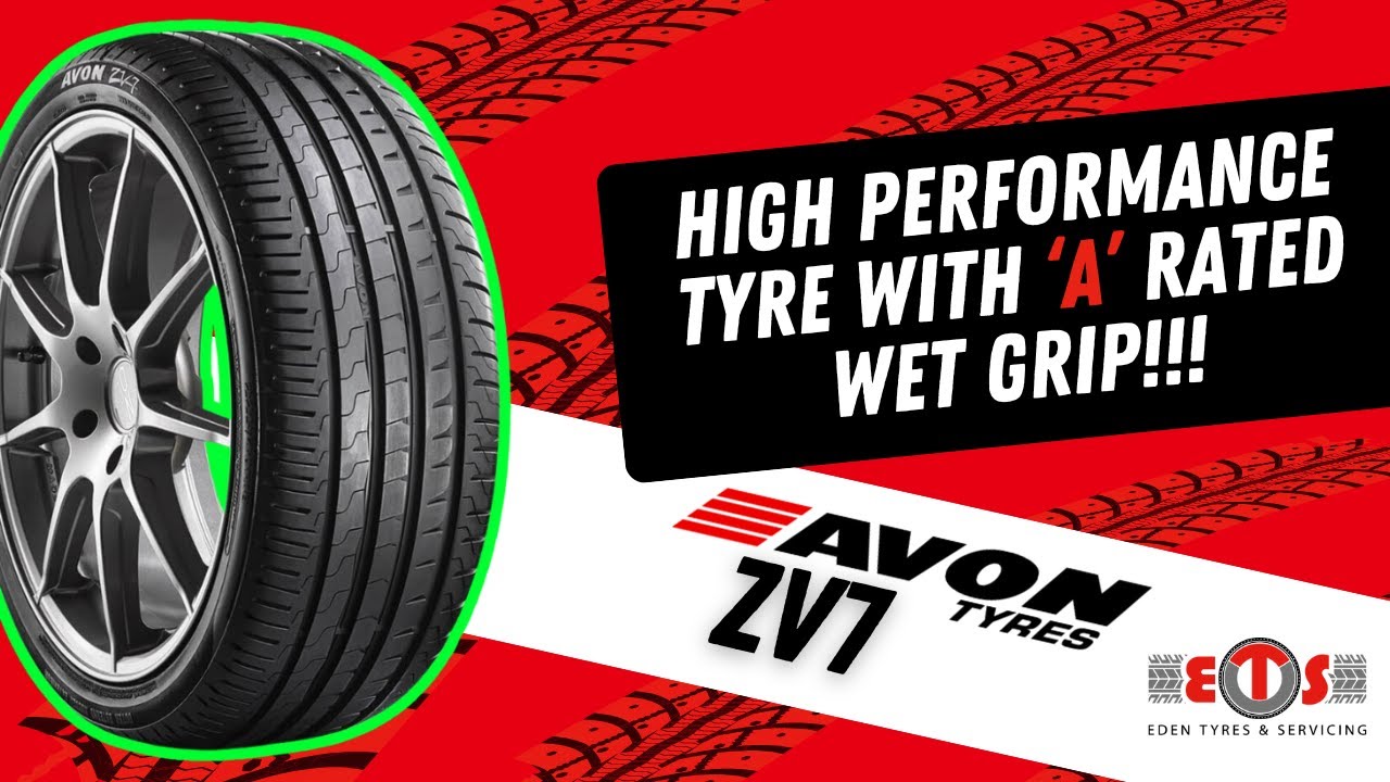 High Performance Tyre With A Rated WET GRIP | Avon Tyres ZV7 - YouTube