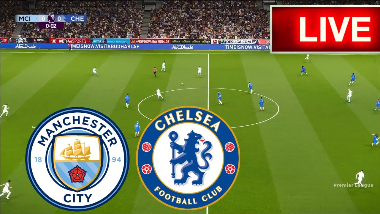 🔴LIVE: Manchester City vs Chelsea | International - Club Friendlies ...