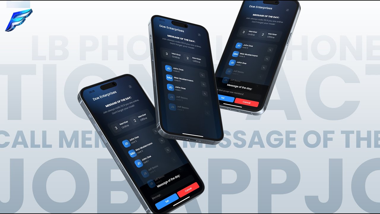 [FIVEM/ESX] LB Phone - Business Job App | lb-businessapp - YouTube