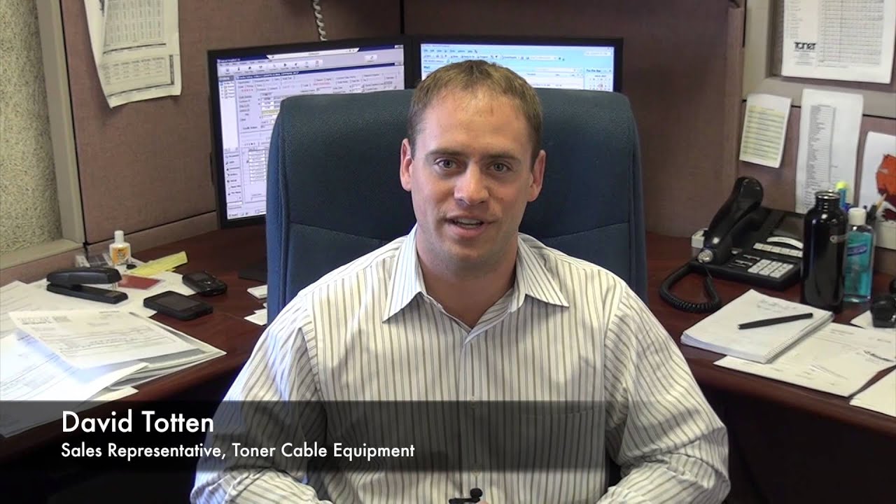 Meet The Team - David Totten, Toner Cable Equipment - YouTube