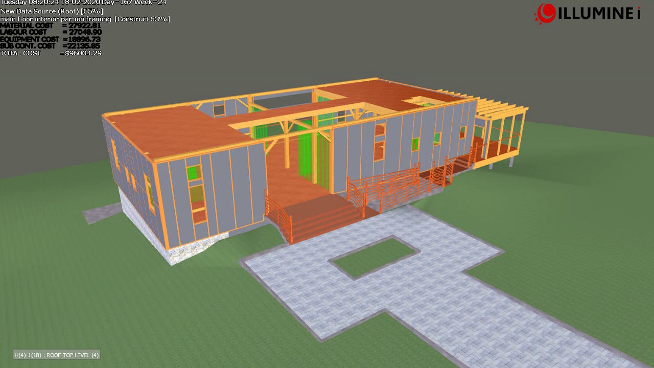 Case Study: BIM | Barn 4D 5D Simulation - YouTube