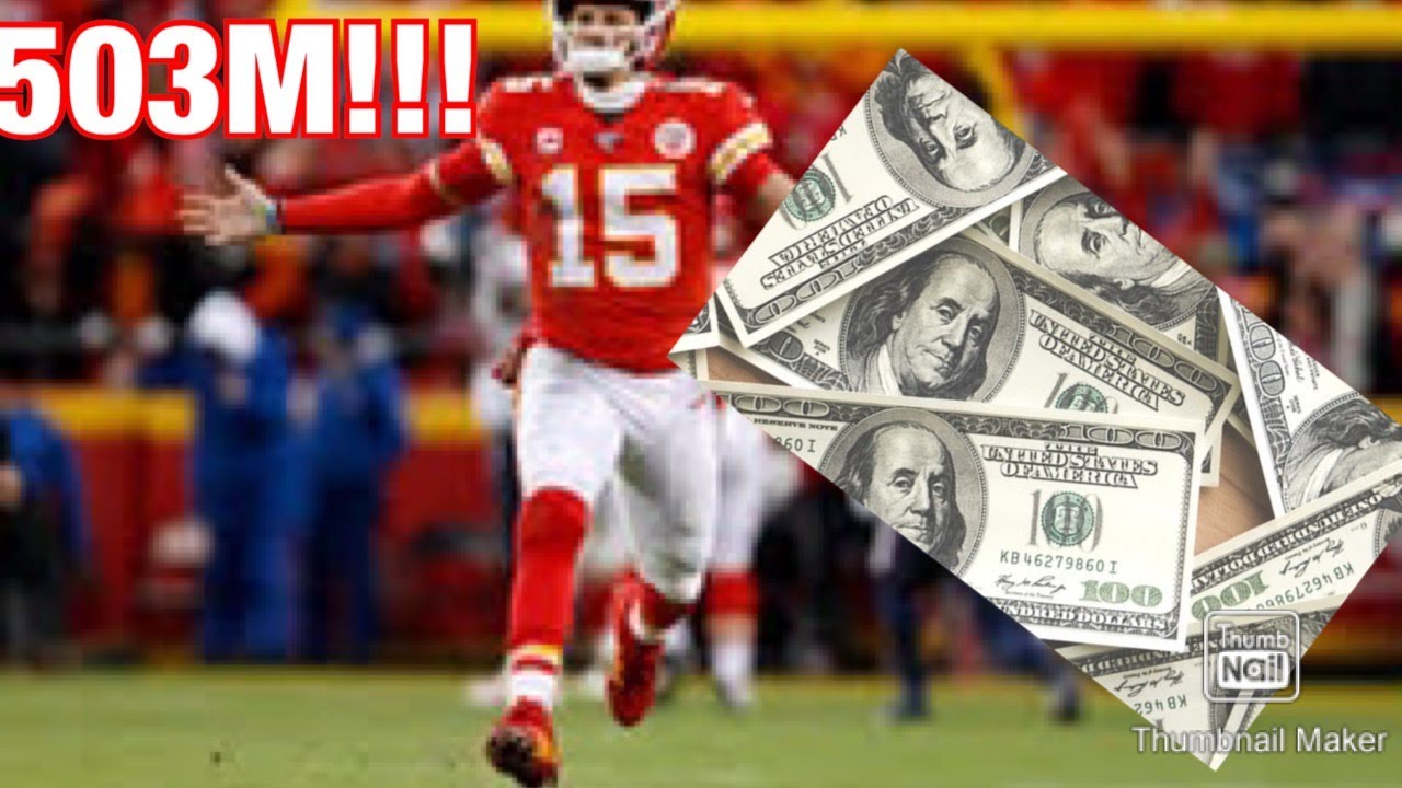 Patrick Mahomes Signs The Biggest Deal in Sports History!!! - YouTube