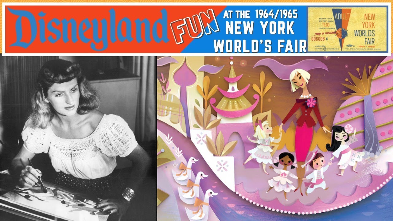 DISNEYLAND Fun at the World's Fair: MARY BLAIR AT THE FAIR - YouTube