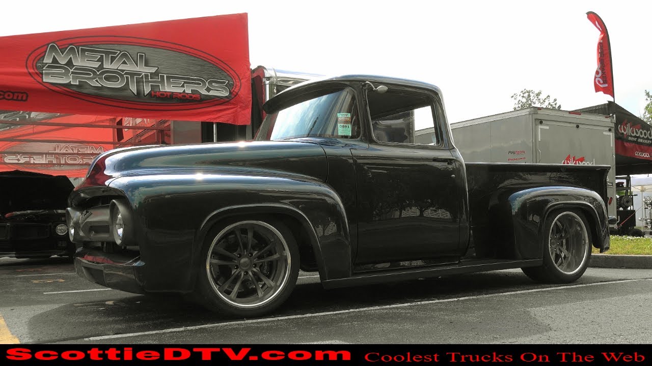 1956 Ford F100 Metal Brothers Hot Rods 2021 Goodguys Nashville ...