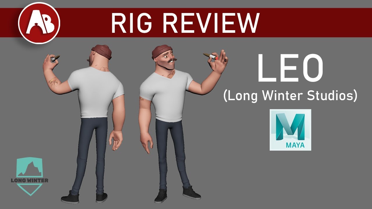 Leo (Long Winter Studios) - Maya Animation Rig - Review - YouTube