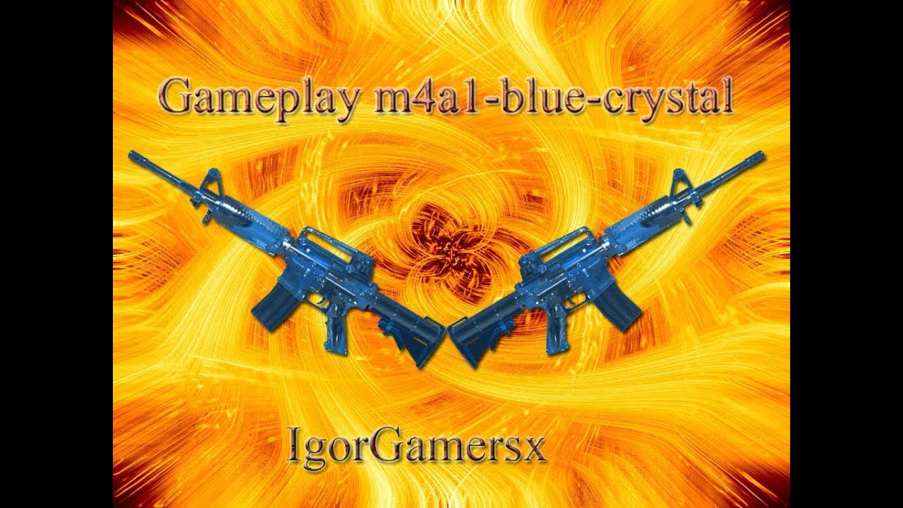 Gameplay m4a1 blue crystal e mini bug reveion.(HD) - YouTube