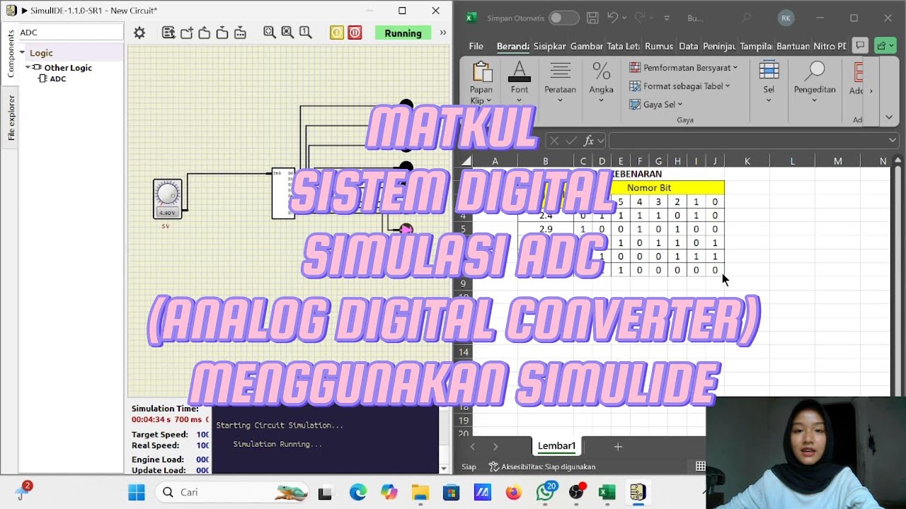 Simulasi Konversi Sinyal Analog ke Sinyal Digital Menggunakan Aplikasi ...