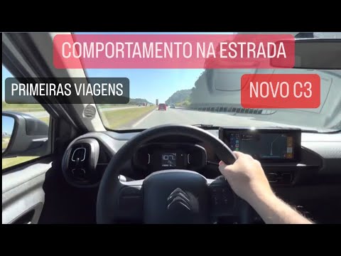 Desempenho na Estrada Citröen C3 Live Pack 1.0 2023 l Teste de Longa ...