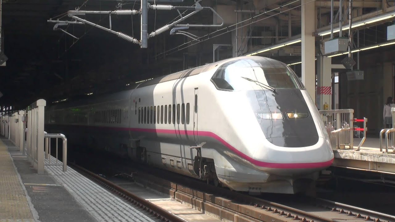 JR東日本E2系1000番台J61編成+-E3系R9編成 大宮 - YouTube