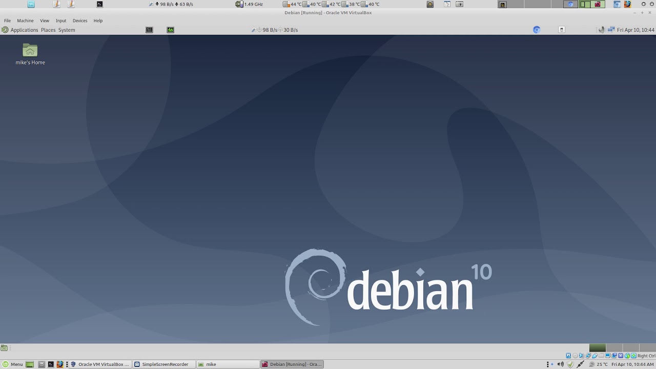 Debian Youtube