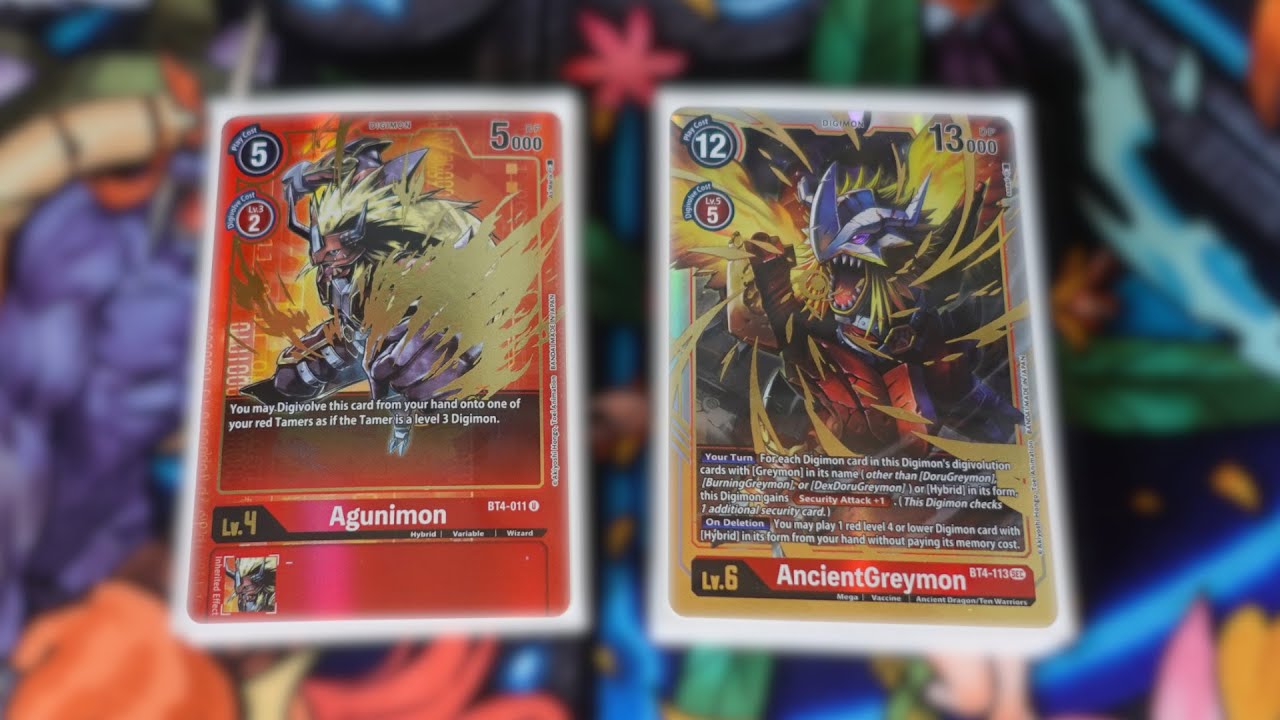 Red Hybrid Deck Profile | Digimon TCG EX1 - YouTube