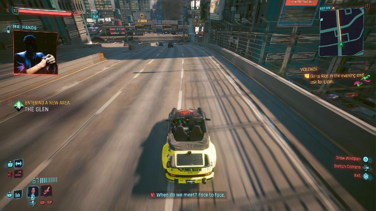 Mr Hands Real Face Cyberpunk 2077 - YouTube