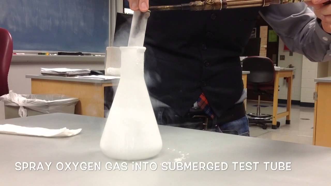 Chemical Kim Making Liquid Oxygen - YouTube