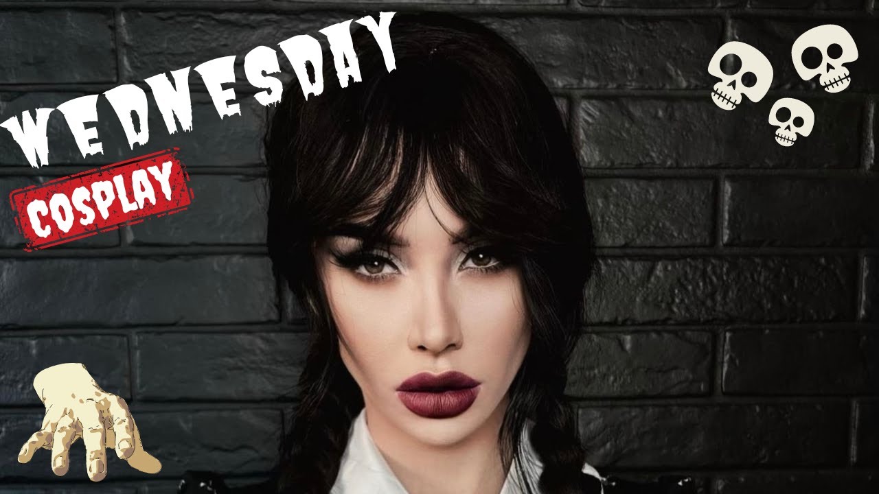 OMG! Wednesday Cosplay Came Out GREAT | Claudia Fijal - YouTube