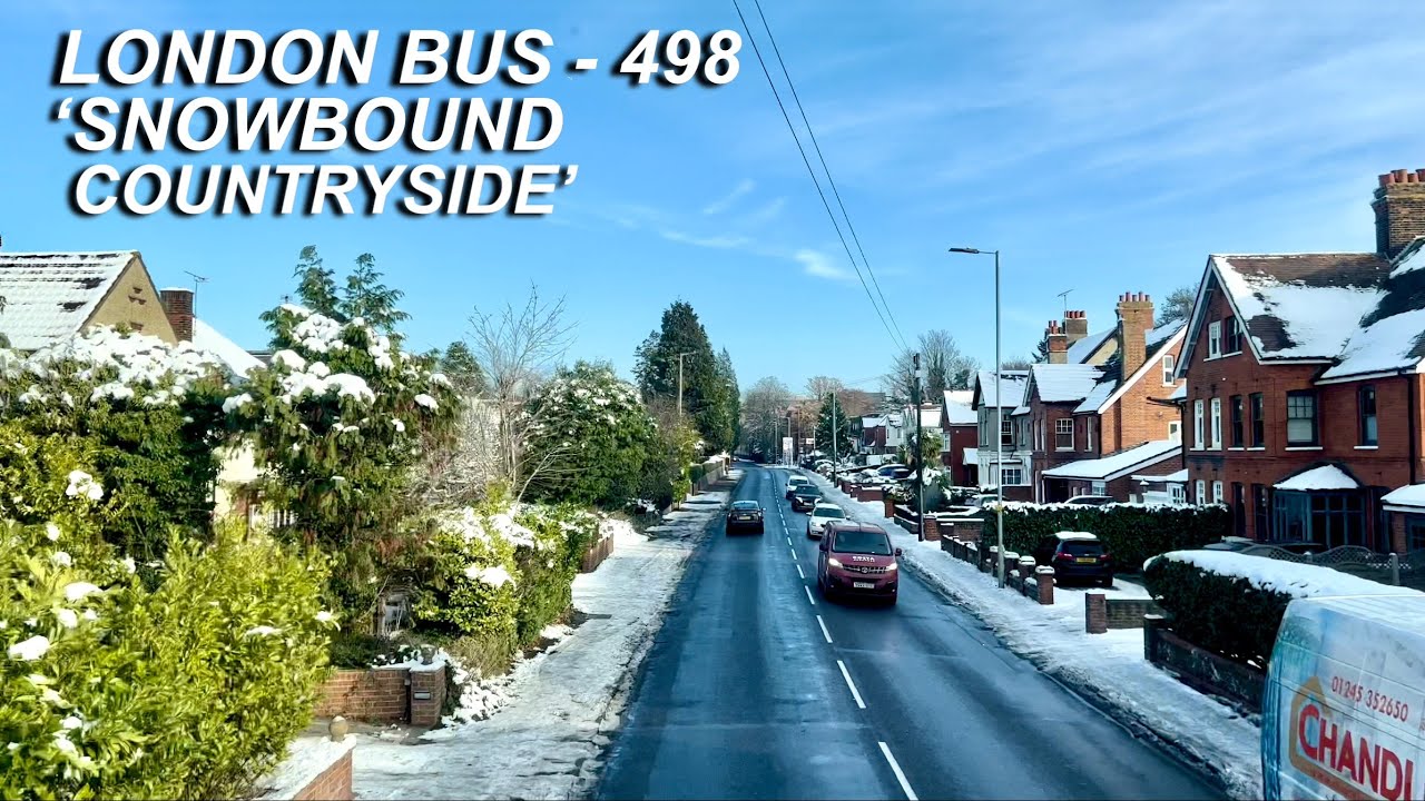 London Bus Rides 🇬🇧 Route 498 🚍 Romford Station To Brentwood Sainsbury ...