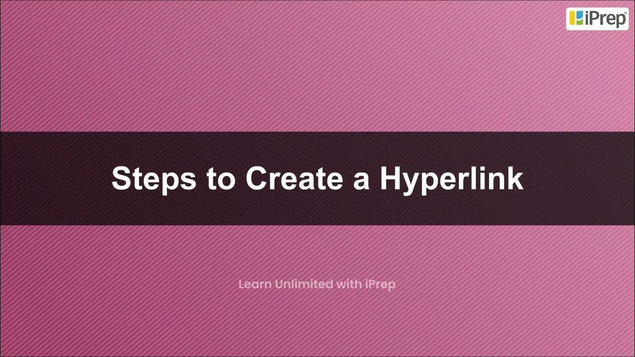 Navigating Between Slides Through Hyperlink | Electronic Presentation Tool-Powerpoint | Computer ...
