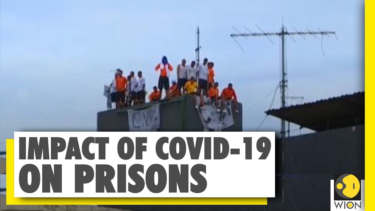 Brazil: Inmates riot at Brazil prison amid COVID-19 pandemic - YouTube