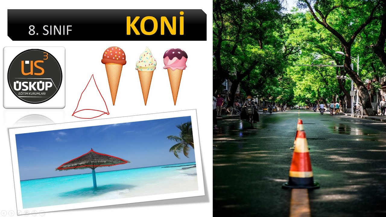 8. Sınıf Matematik - Koni Konu Anlatım - YouTube