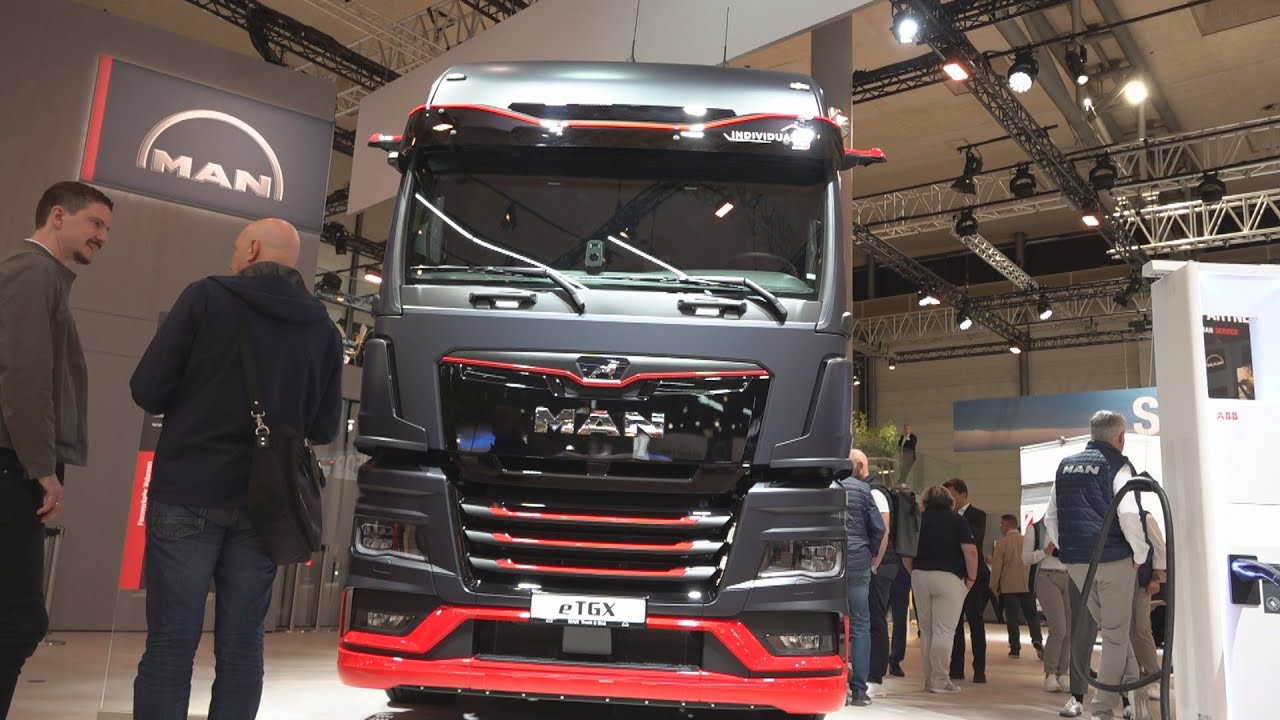 MAN eTGX 20.544 4x2 LLS-U EB Low-Deck Tractor Truck (2025) Exterior and ...