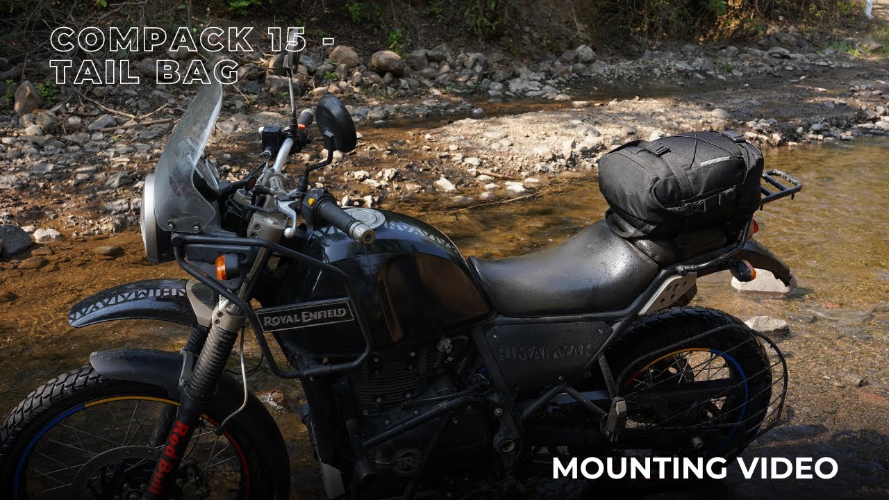 Compack 15 I Rahgear Tail Bag I 15L I Waterproof I Backpack I Mounting ...