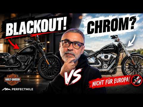Harley bringt die BLACKOUT-BREAKOUT – aber NICHT für Europa! 😳