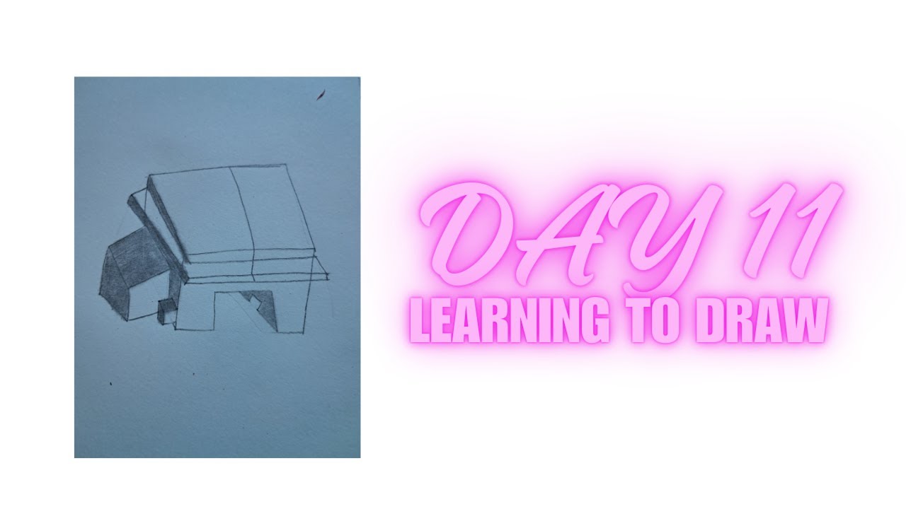 DAY 11 of Learning to Draw | changing my Life Diaries - YouTube
