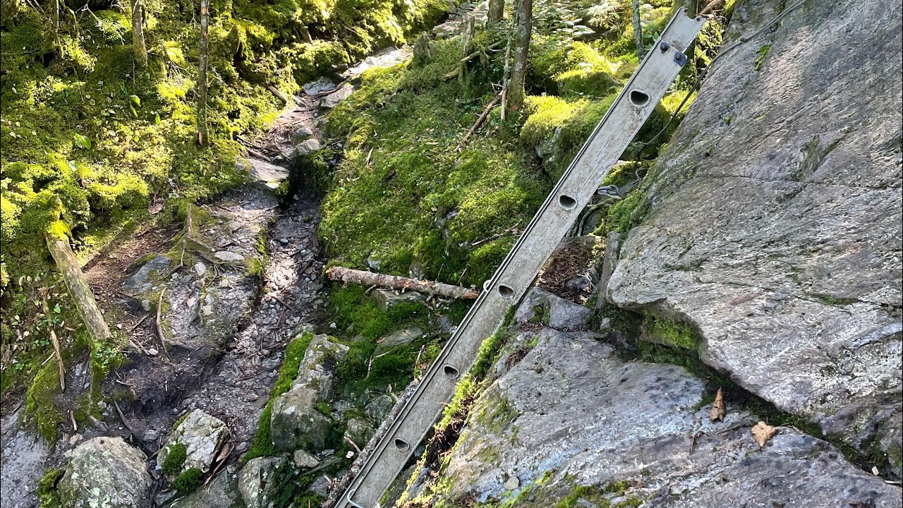 2022 Vermont Long Trail Thru Hike | Day 26 | The Ladder Ravine - YouTube