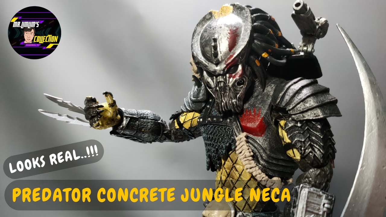 [UNBOXING] NECA PREDATOR Concrete Jungle Ultimate Scarface - YouTube