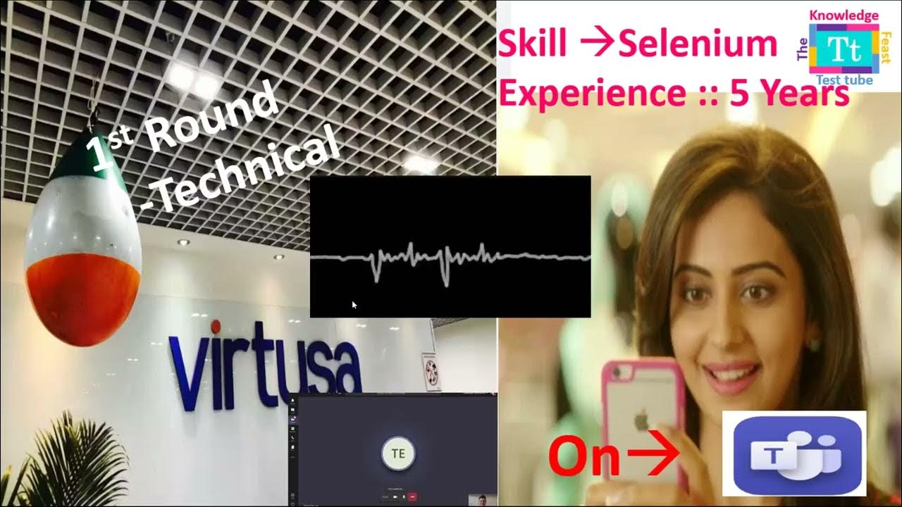 Virtusa-Selenium Automation Interview Question&Answers|| 5 Years ...