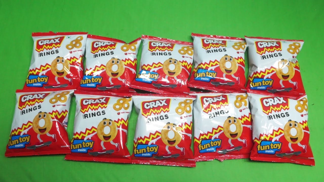 New 10 CRAX RINGS With Fun Inside Like Flip Book,Pencil Top and More ...