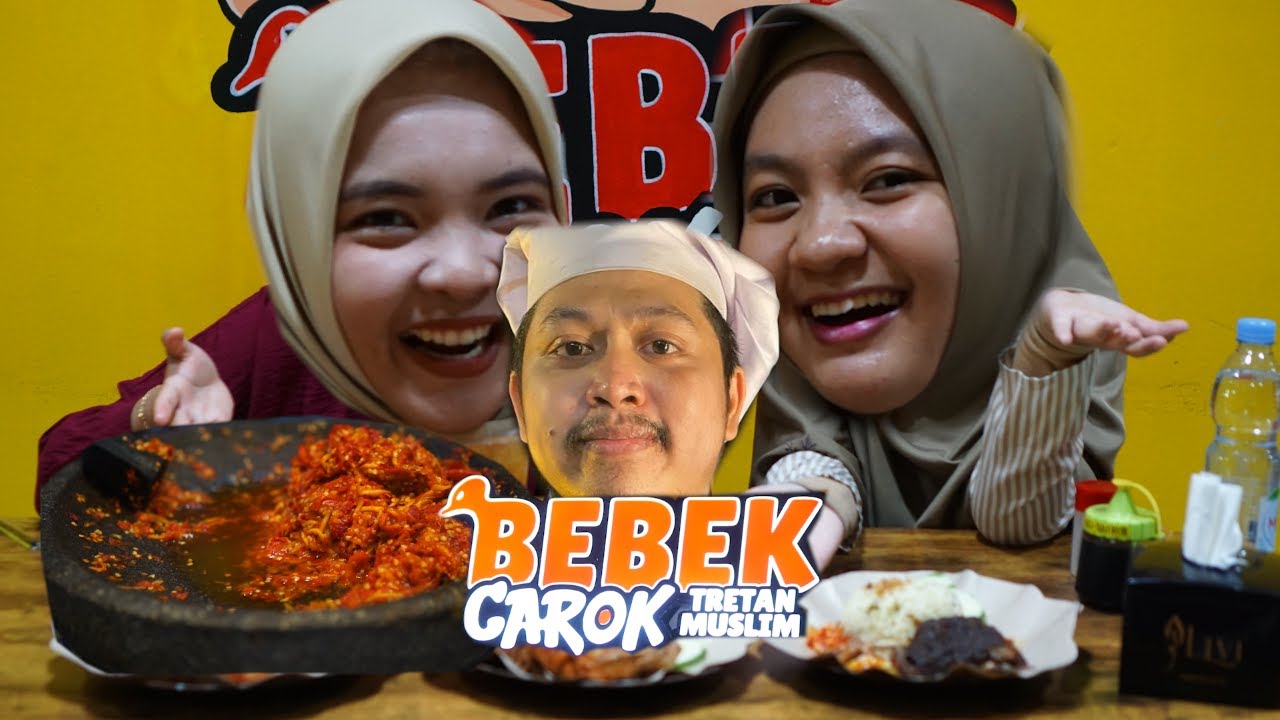 MAKAN enak ditempat baru,BEBEK carok tretan muslim I Riau aneka kuliner ...