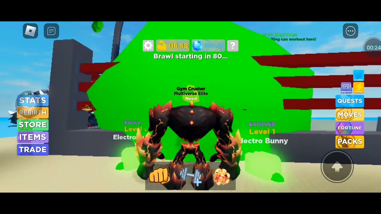 glitch pet in muscle legend - YouTube