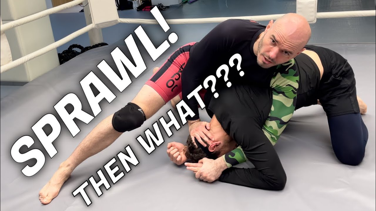 So you stopped a takedown, now what? Follow up your sprawls with a game ...