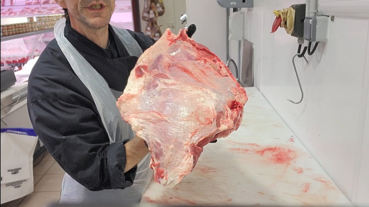 ÉPLUCHER LA MACREUSE DE BOEUF LIMOUSINE ÉTAPE PAR ÉTAPE #meat #bœuf # ...