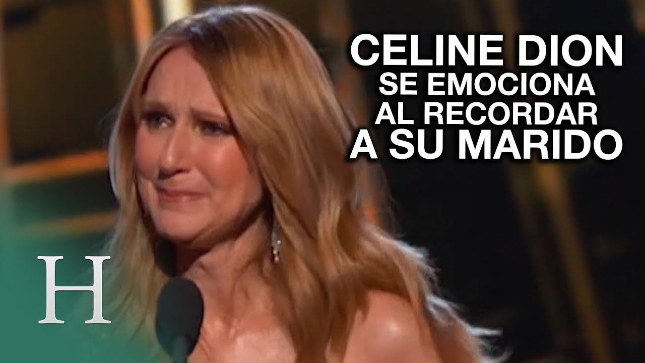 Celine Dion Se Emociona La Recordar A Su Marido Youtube